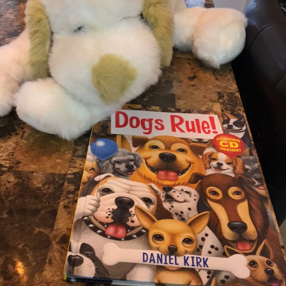 Toys | Dog Rule Book And Dog Plush Animal | Poshmark